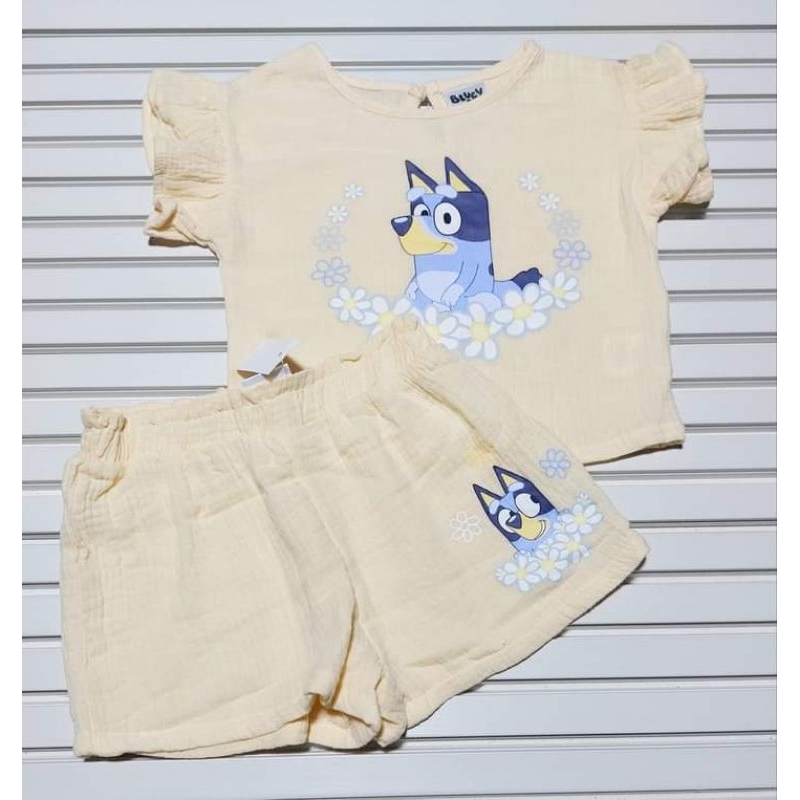 Bluey Yellow Top and Bottom | Shopee Philippines