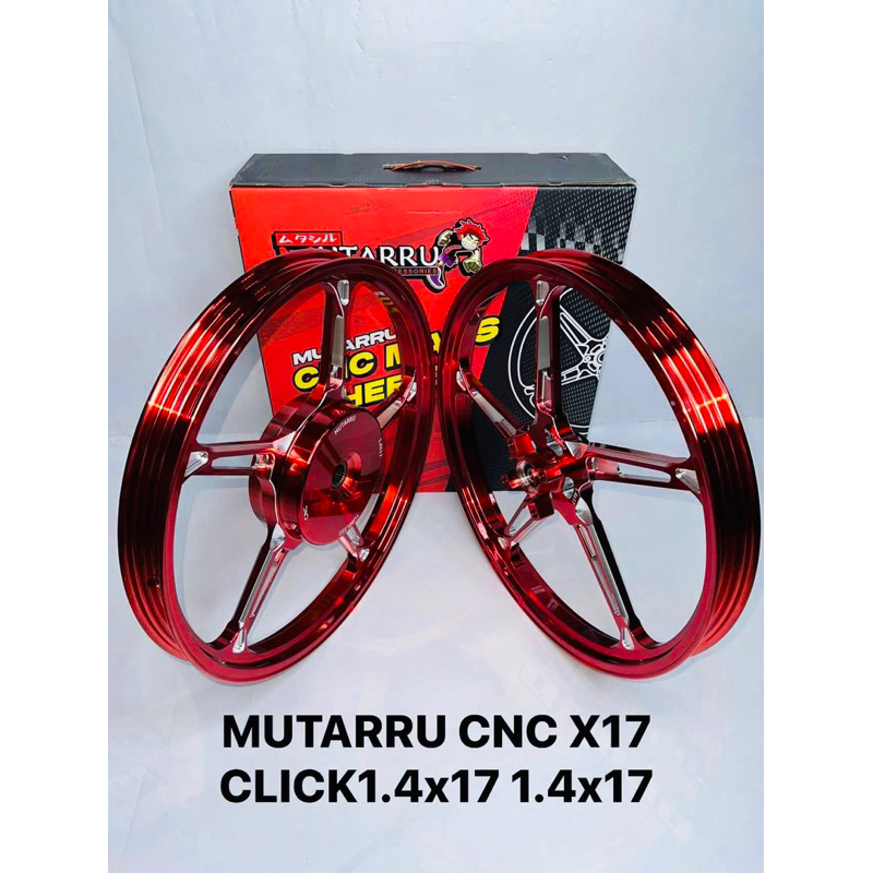 INDO CONCEPT CNC MAGS 17S HONDA CLICK 125/150 1.4 F 1.4 R | Shopee ...