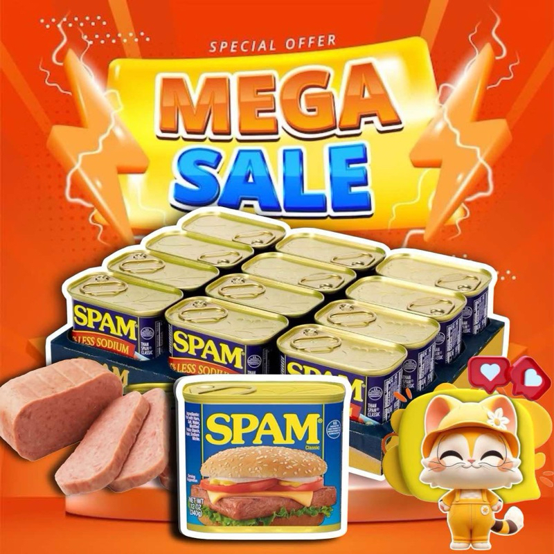 SPAM LUNCHEON MEAT 340g 12Inner Per Box | Shopee Philippines