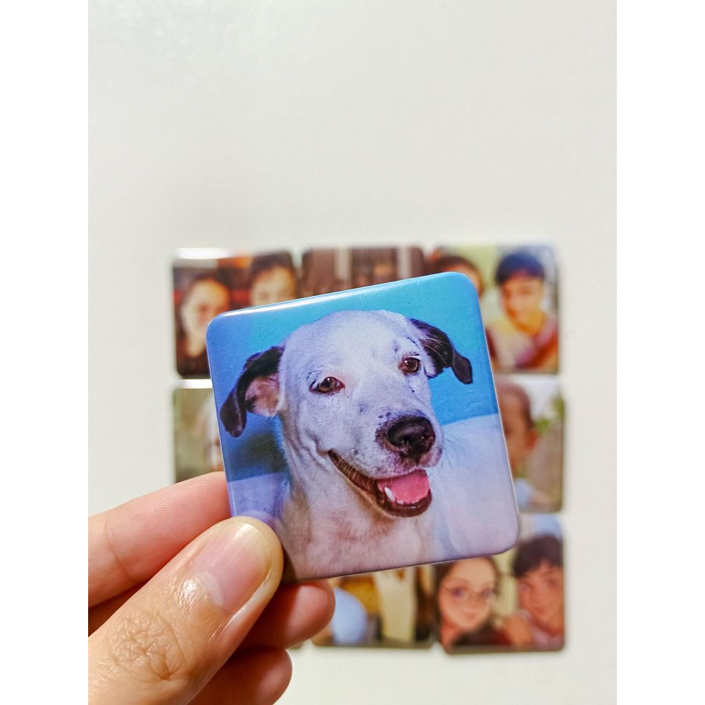 Personalized Square Ref Magnet | Shopee Philippines