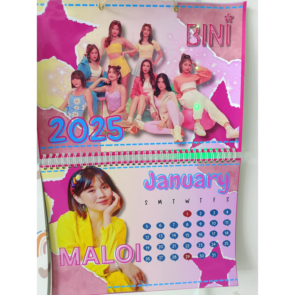 2025 Personalize Poster Calendar | Shopee Philippines