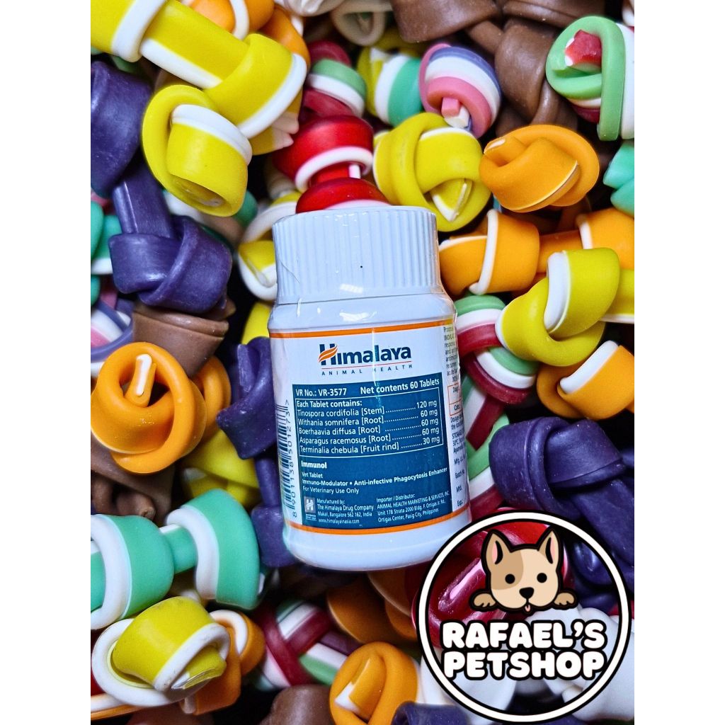 Himalaya Immunol Tablet for dogs and cats (60 tabs) .. | Shopee Philippines