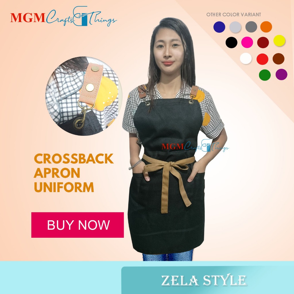 ZELA APRON STYLE (FULL APRON) | Shopee Philippines