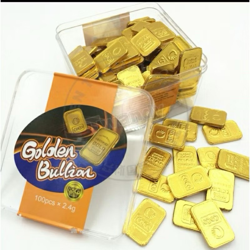 Coco Golden Bullion/Coin Chocolate | Shopee Philippines