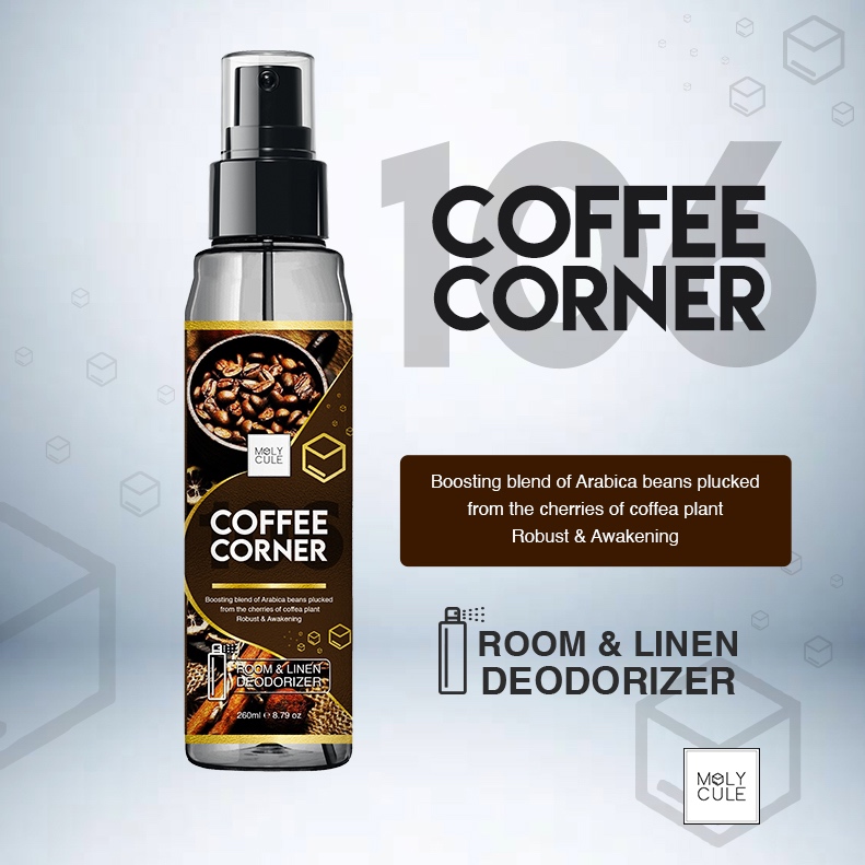 MOLYCULE Coffee Corner Room Spray Home Scent Fragrance Disinfectant ...