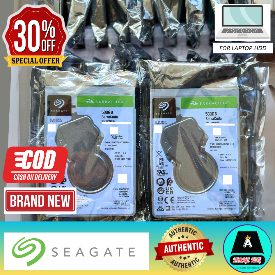 500GB Seagate BarraCuda Compute 2.5 500GB Seagate BarraCuda Compute 2.5