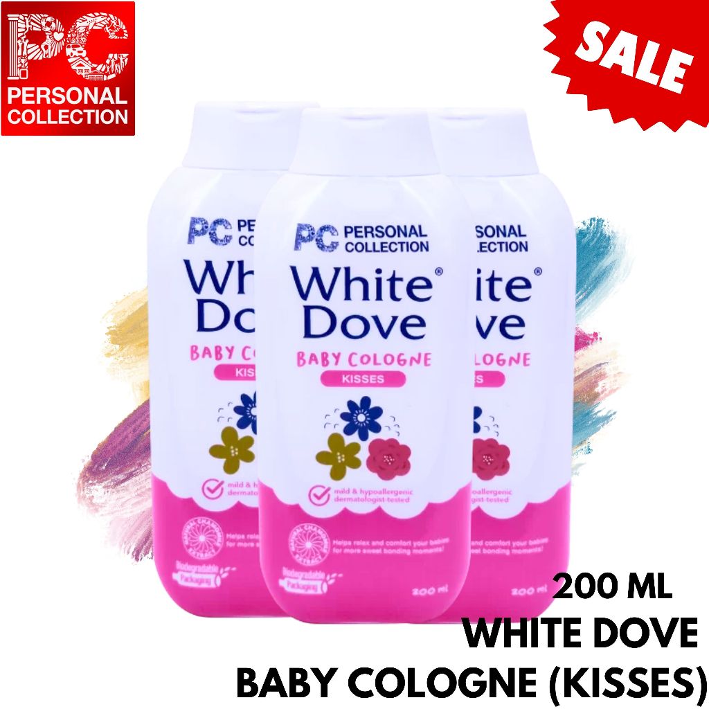 PERSONAL COLLECTION White Dove Baby Cologne Kisses 200 ml | Shopee ...