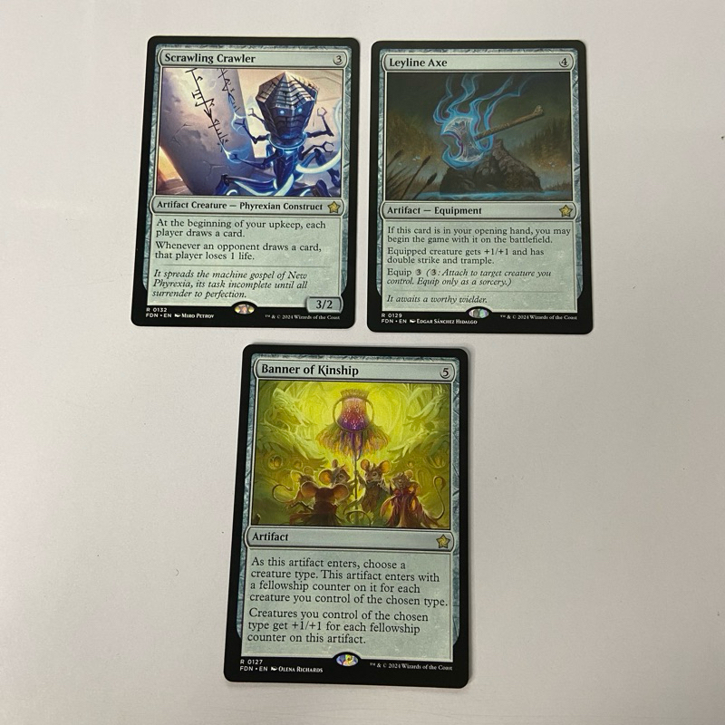 SCRAWLING CRAWLER BANNER OF KINSHIP LEYLINE AXE | FDN FOUNDATIONS ...