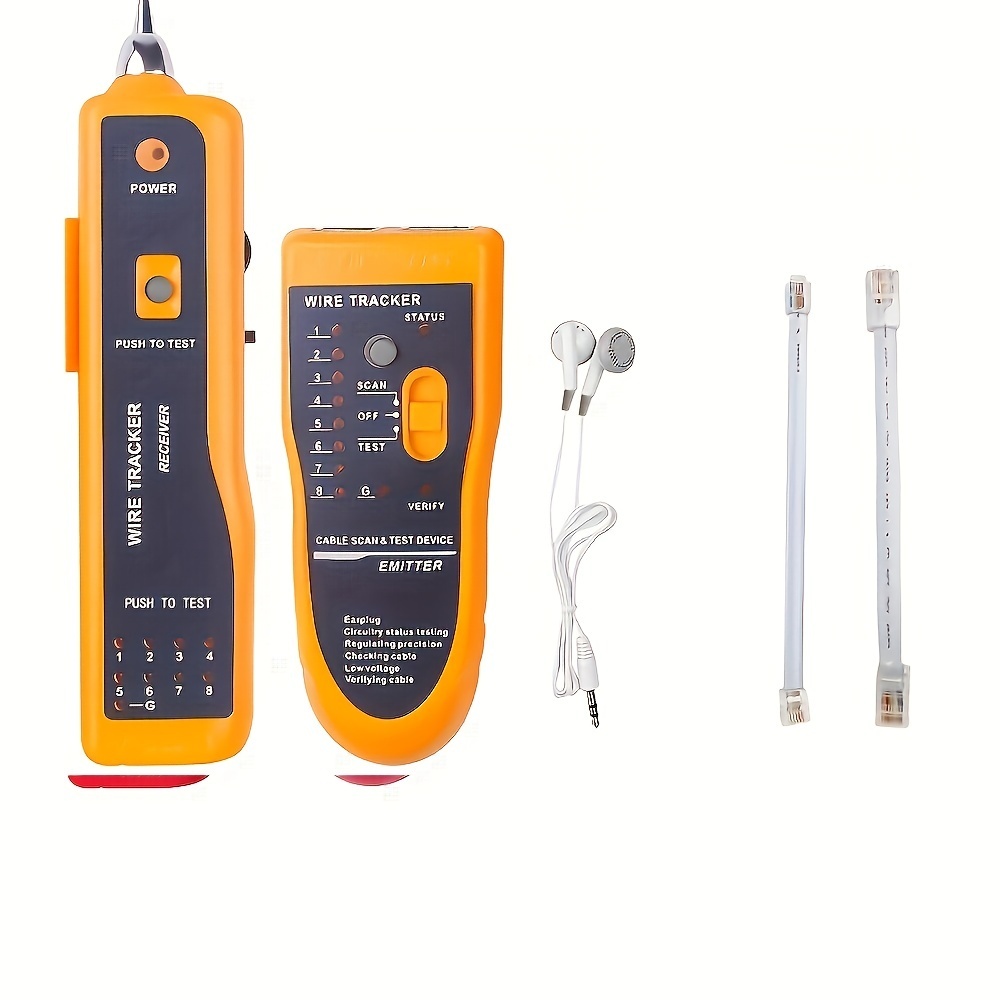 Circuit breaker finder RJ11 RJ45 Cat5 Cat6 network cable tester ...