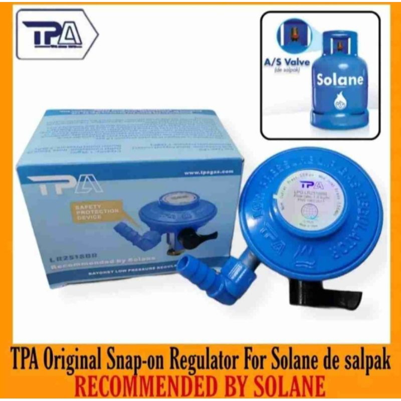 TPA LR2518BR RECOMMENDED BY SOLANE BAYONET LOW PRESSURE REGULATOR ...