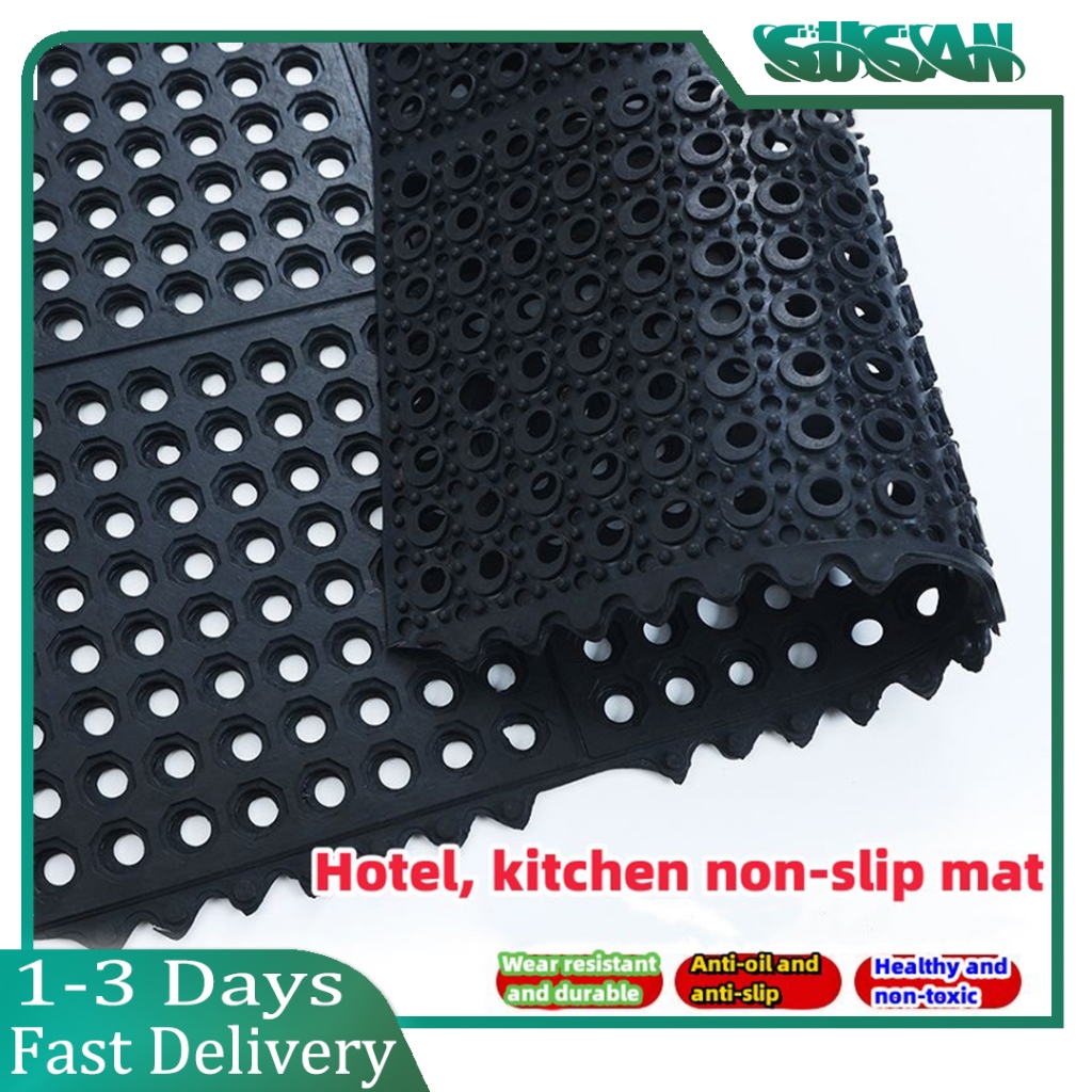 Anti Slip Kitchen Rubber Matting Commercial Use For Hotel and ...