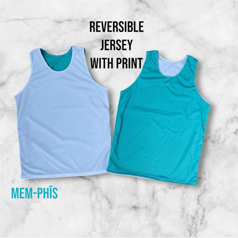 REVERSIBLE SANDO JERSEY “N-B-A” | Shopee Philippines