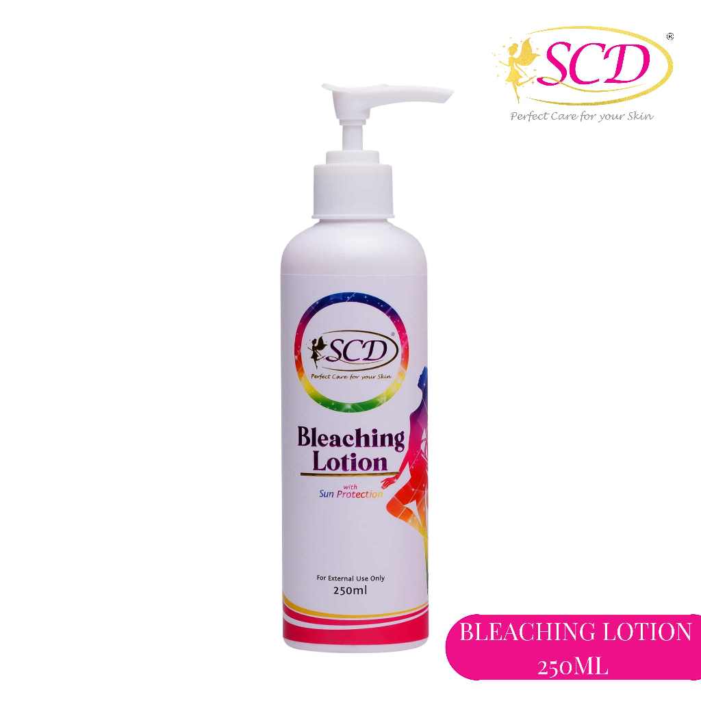 SCD Bleaching Lotion with Sun Protection Whitening Cream Body Lotion ...
