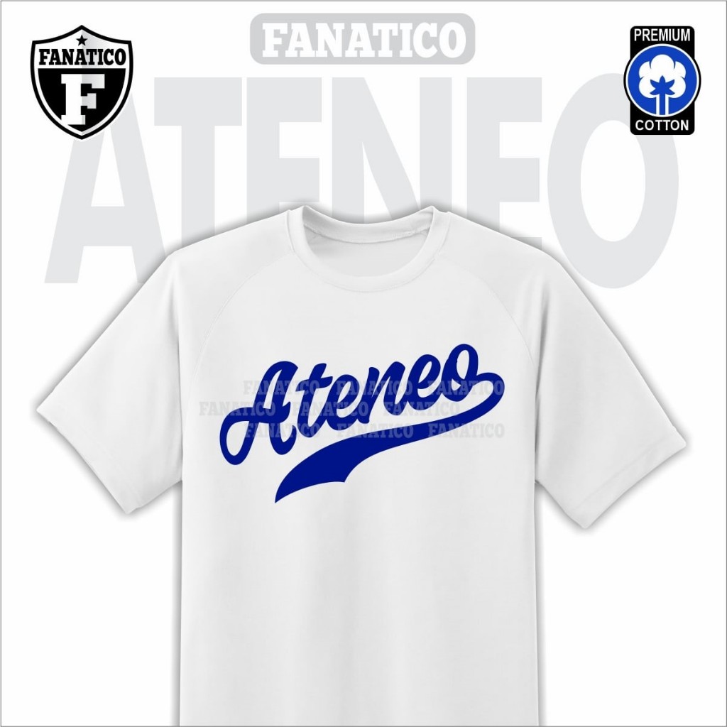 FANATICO Ateneo University College Shirts Ateneo Blue Eagles T shirt ...