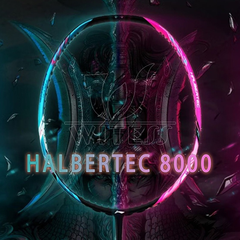 Li Ning HALBERTEC 8000 Halberd 8000 Full Carbon Fiber Badminton Racket ...