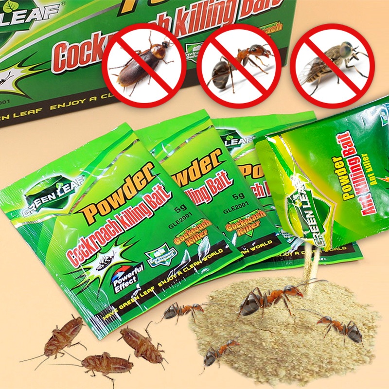5g Effective Cockroach/Ant Powder Fly Sticky Original Greenleaf ...