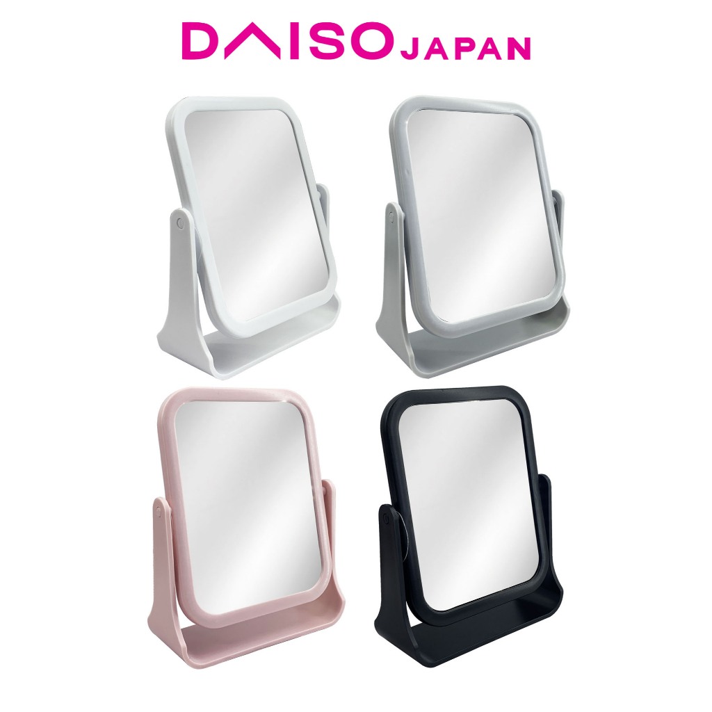 Daiso Square Stand Mirror | Shopee Philippines