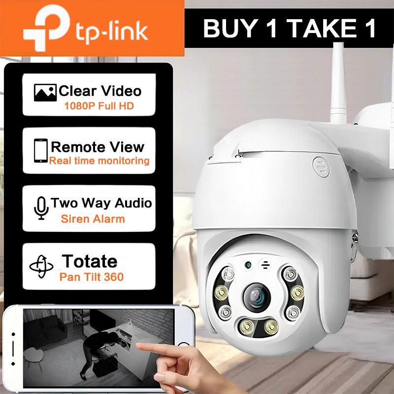 TP LINK CCTV Camera Wifi Connect to Cellphone Wireless cam outdoor ...