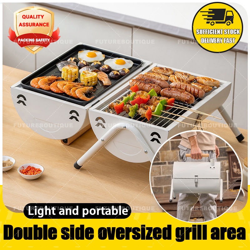 double side barbeque grill griller outdoor grill barbecue grill ...