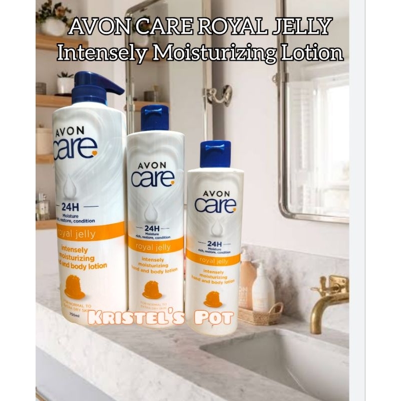 AVON CARE ROYAL JELLY Intensely moisturizing hand and body lotion ...