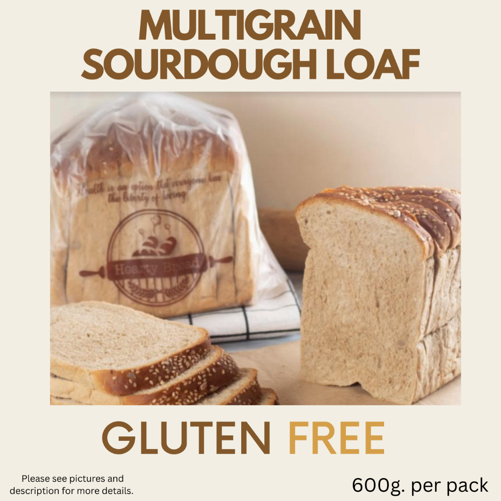 Multigrain Sourdough Loaf- 6pcs/pack - Healthier Bread/Sugar Free ...