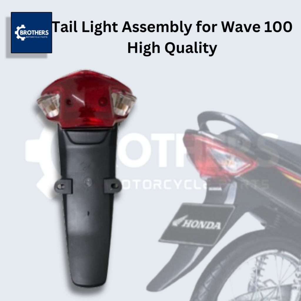 Tail Light Assembly for Wave 100 High Quality | Shopee Philippines