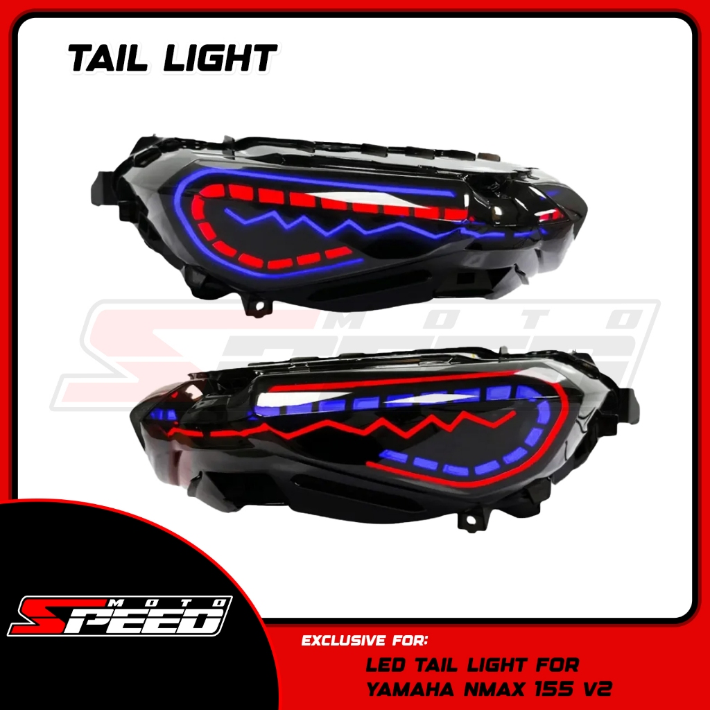 MOTO SPEED SHOP LED TAIL LIGHT FOR YAMAHA NMAX 155 V2 | Shopee Philippines