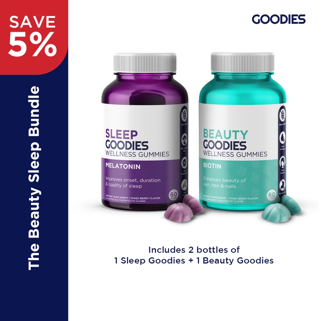 GOODIES NUTRITION The Beauty Sleep Bundle (1 Sleep Goodies + 1 Beauty ...