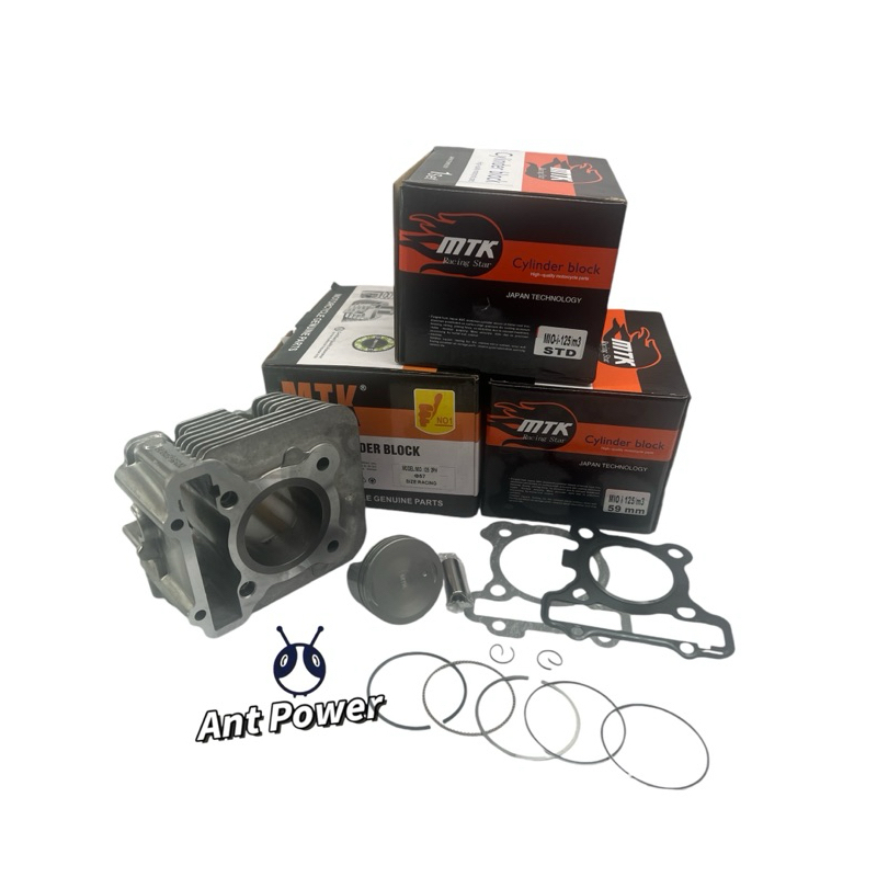MTK CYLINDER BLOCK MIO I 125/M3/SOUL I 125 STD(52.4)/57MM/59MM | Shopee ...