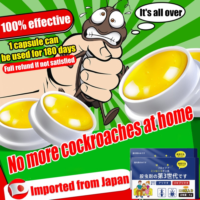 No Cockroach for 100 years Cockroach killer Powerful cockroach ...