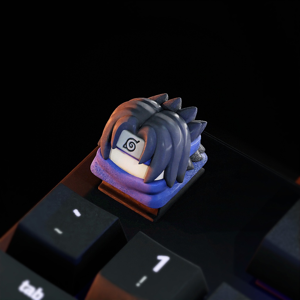 TOYSCRIB Naruto: Sasuke Keycaps - Mechanical Keyboard | Shopee Philippines