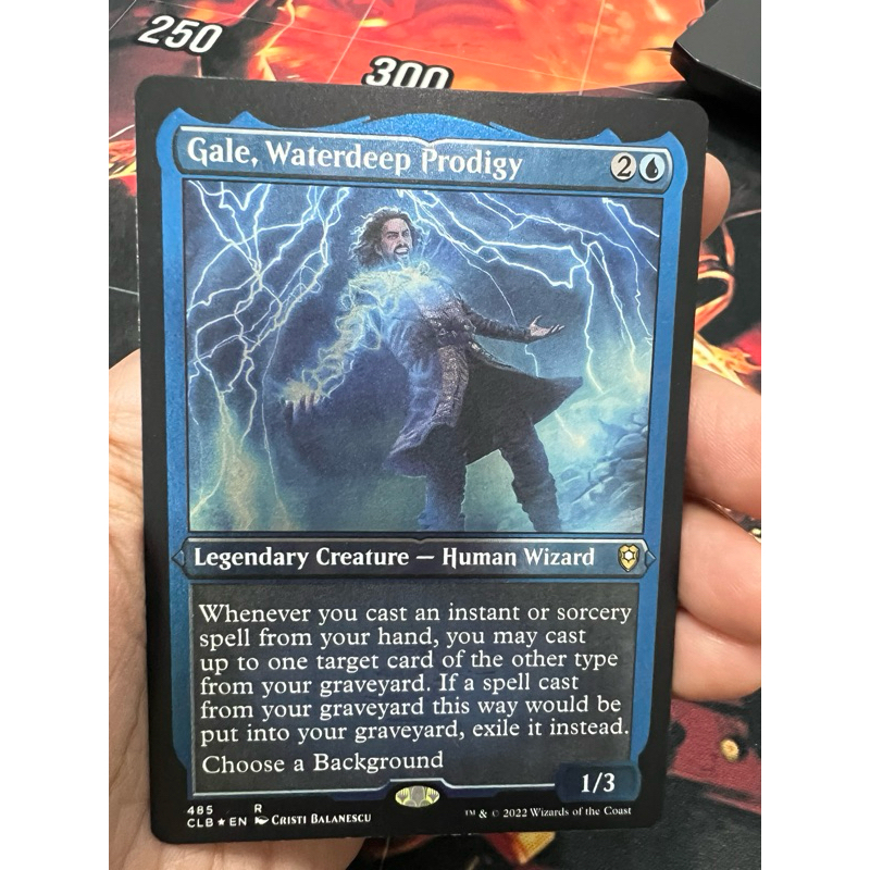 Gale, Waterdeep Prodigy - Etched Foil | Shopee Philippines