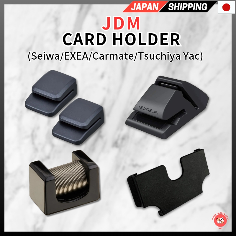 JDM Card Holder Ticket Clip Storage (Seiwa/EXEA/Carmate/Tsuchiya Yac) Direct from JAPAN | Shopee ...