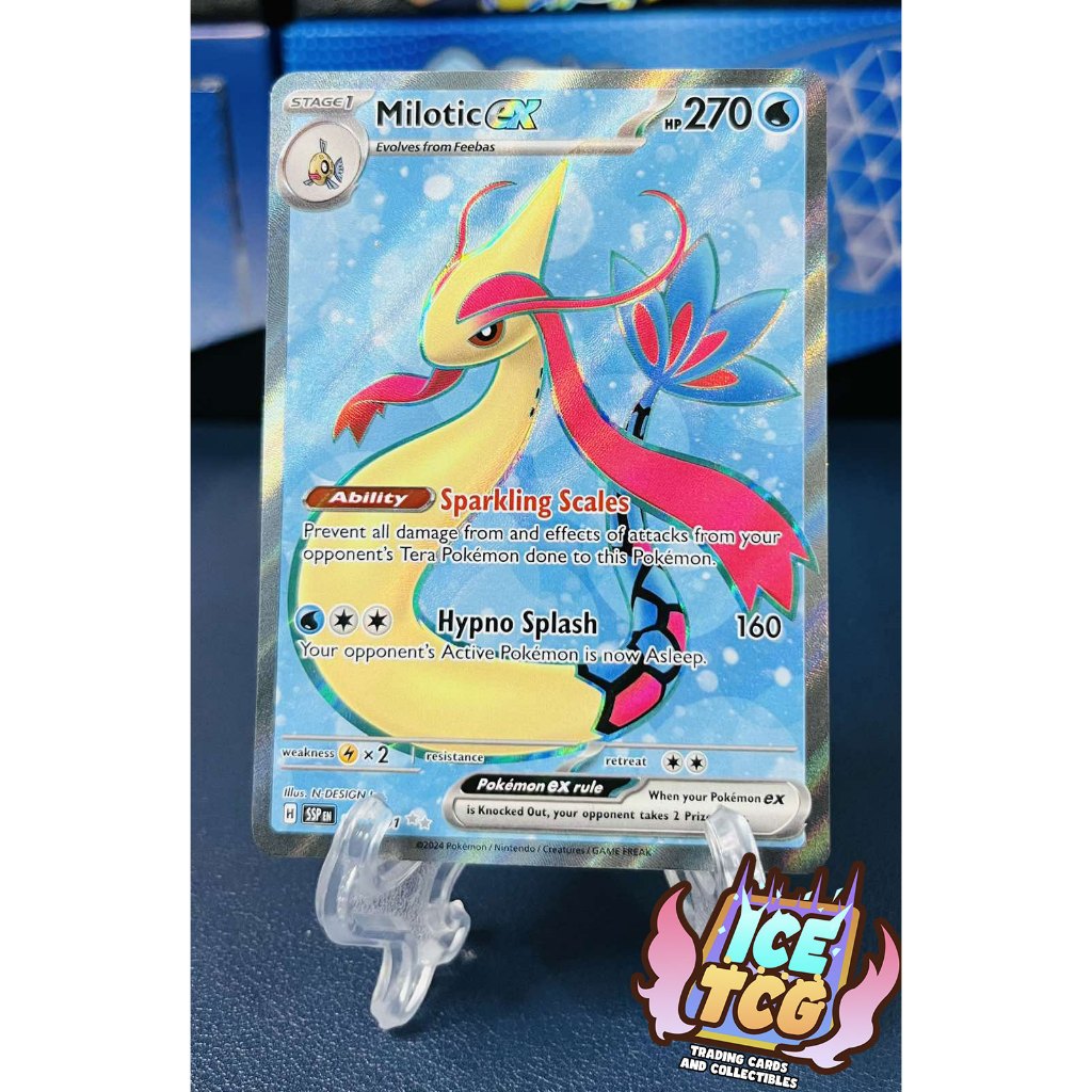 Milotic ex - 217/191 - Full Art Secret Rare (SSP) | Shopee Philippines