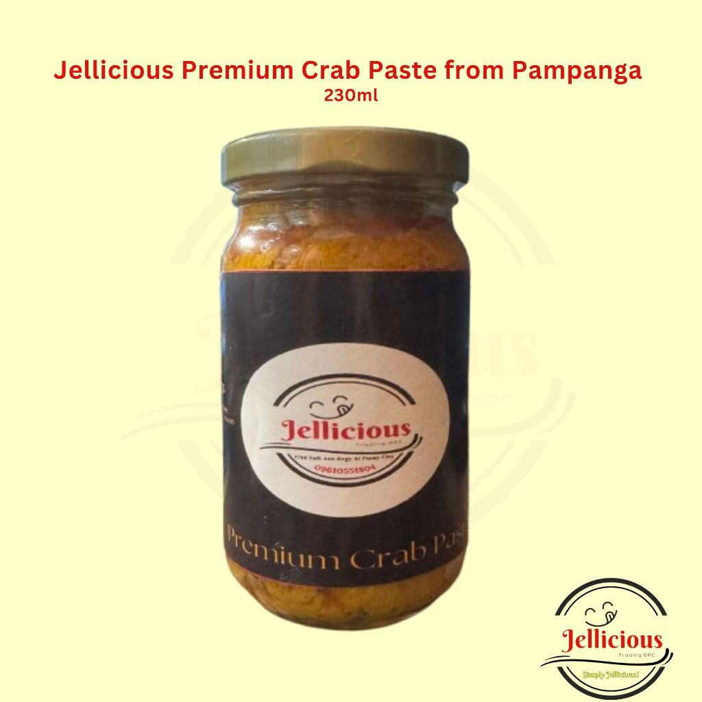 Jellicious Premium Crab Paste from Pampanga 230ml | Shopee Philippines