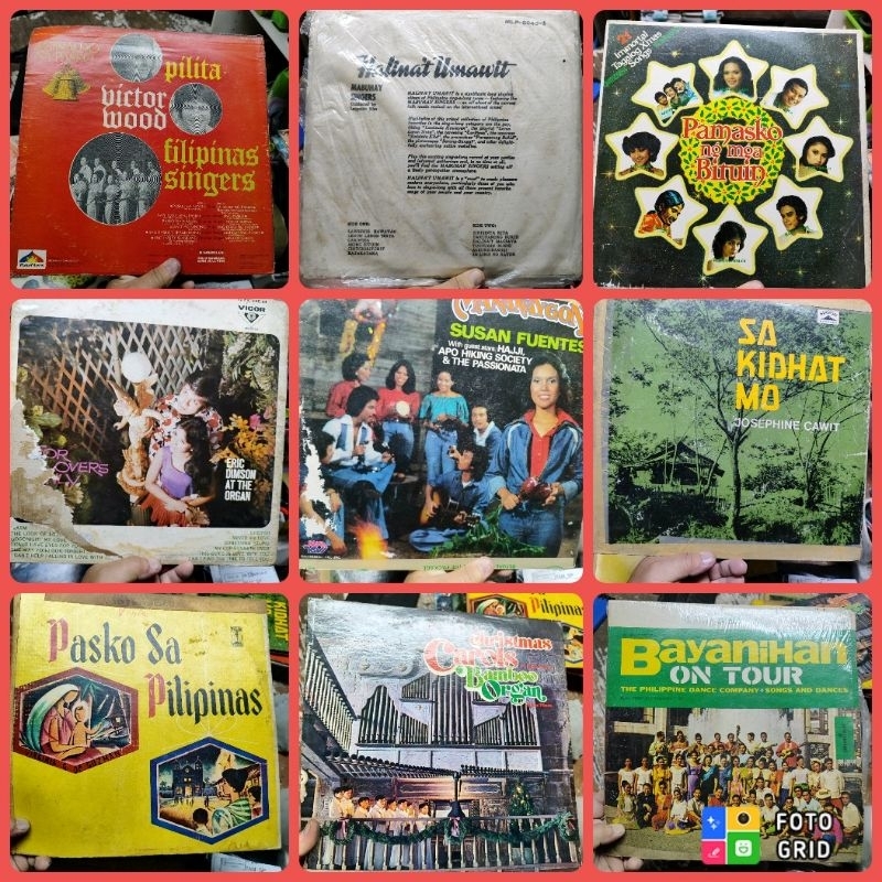 Vintage Random Preloved OPM VINYL RECORDS/ PLAKA 11/23 c | Shopee ...