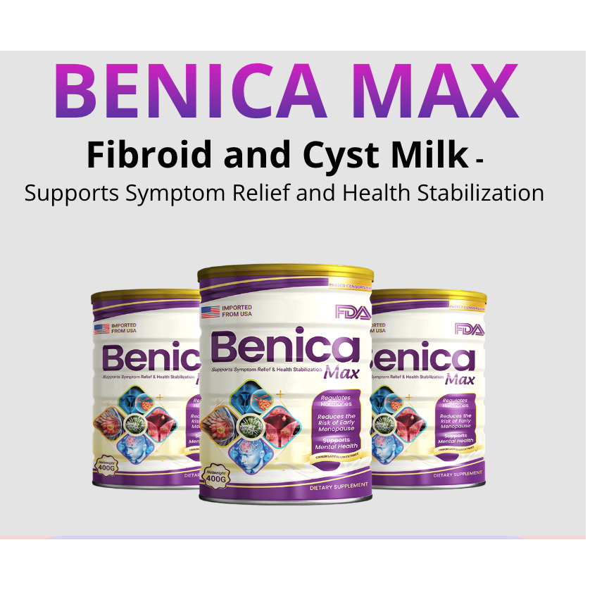 Authentic Benica Max 400g for Fibroid Cyst | Balances Hormones | Shopee ...