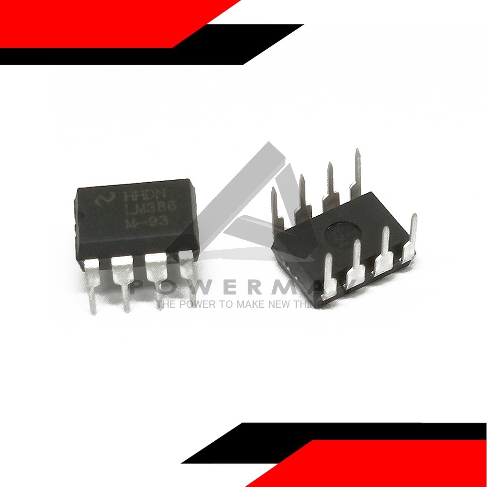 2pcs Lm386 dip ic lm386m-93 a power amplifier low voltage 4 V 12 V 5 V 18 V AM-FM Radio ...