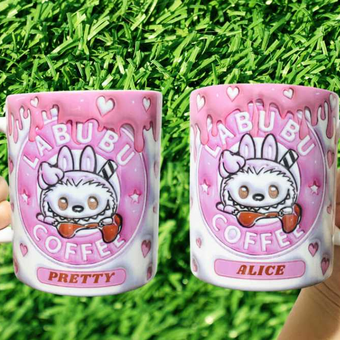 Personalized Labubu 3D Mugs with box | Shopee Philippines