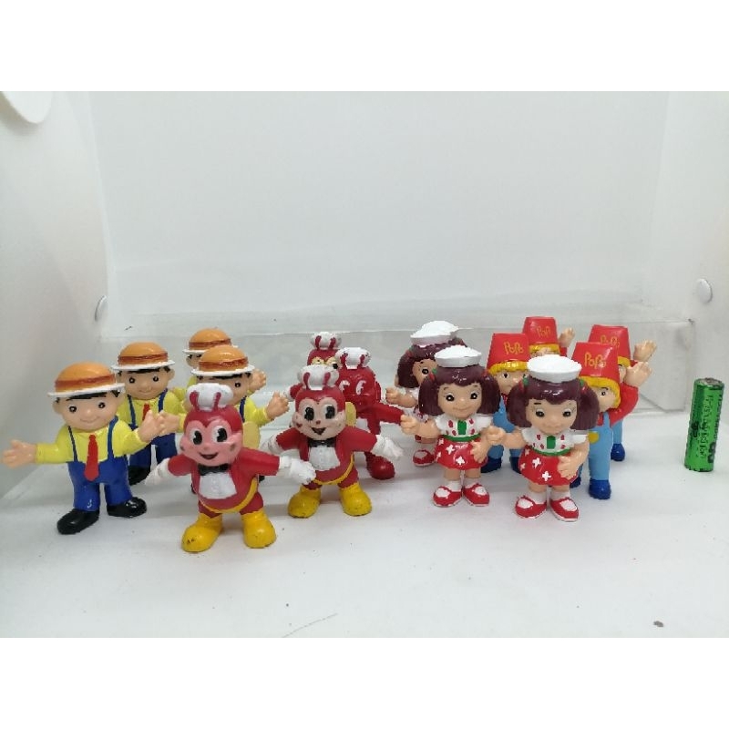 preloved vintage Jollibee mini pvc figures sold seperately | Shopee ...