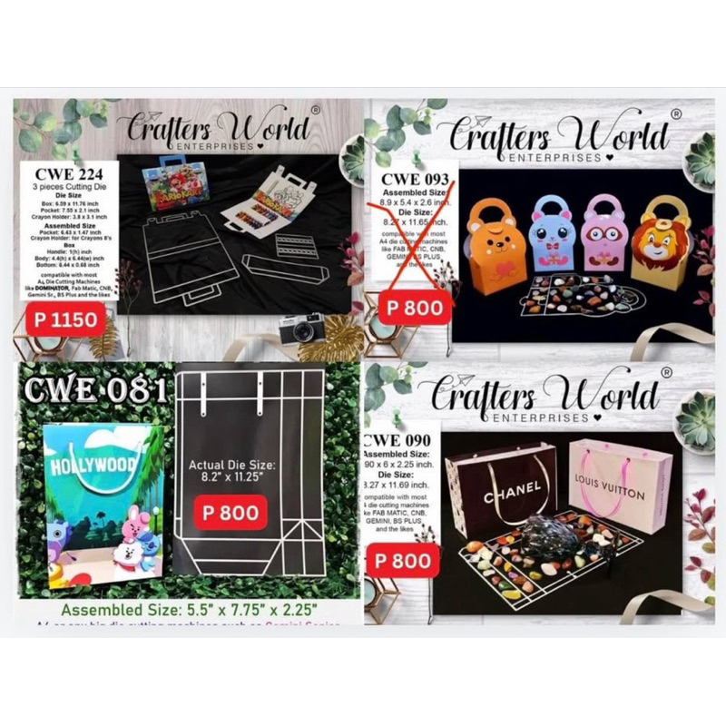CWE AND PF CRAFTS DETASH (NEVER BEEN USED) | Shopee Philippines