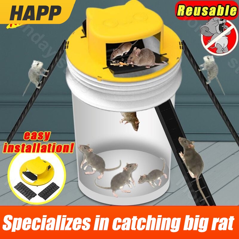 2025 Upgrade Rat Trap Cover for Big Rat Dual Channel Automatic Flip ...