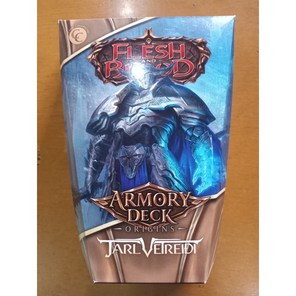 FAB Armory Deck Origins Jarl Vetreidi Flesh and Blood TCG Sealed ...