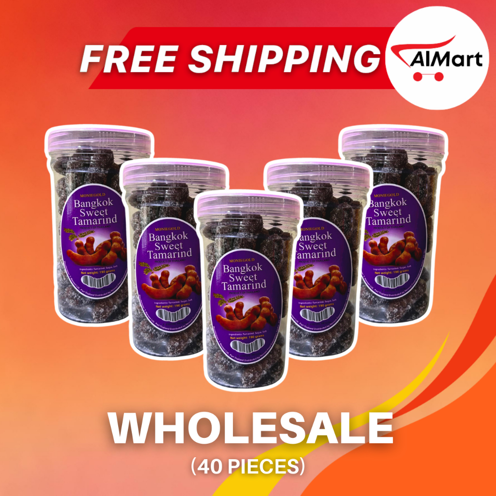 WHOLESALE BANGKOK TAMARIND ORIGINAL (190 GRAMS) (40 PIECES PER BOX ...