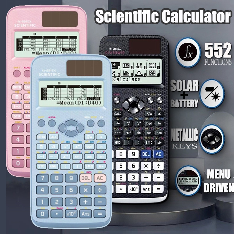 Casio Fx 991ex Scientific Calculator Generation Contains 552 Functions Edition Engineer