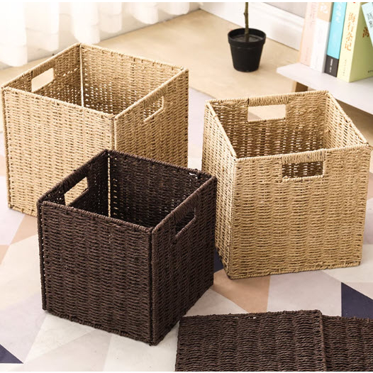 COD ）Storage Box/Office Desktop Sundries Storage/Cosmetics Entrance ...