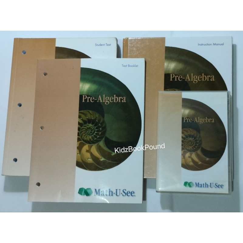 Math U See Sets Zeta Epsilon Pre-Algebra Algebra 2 Pre-Calculus ...