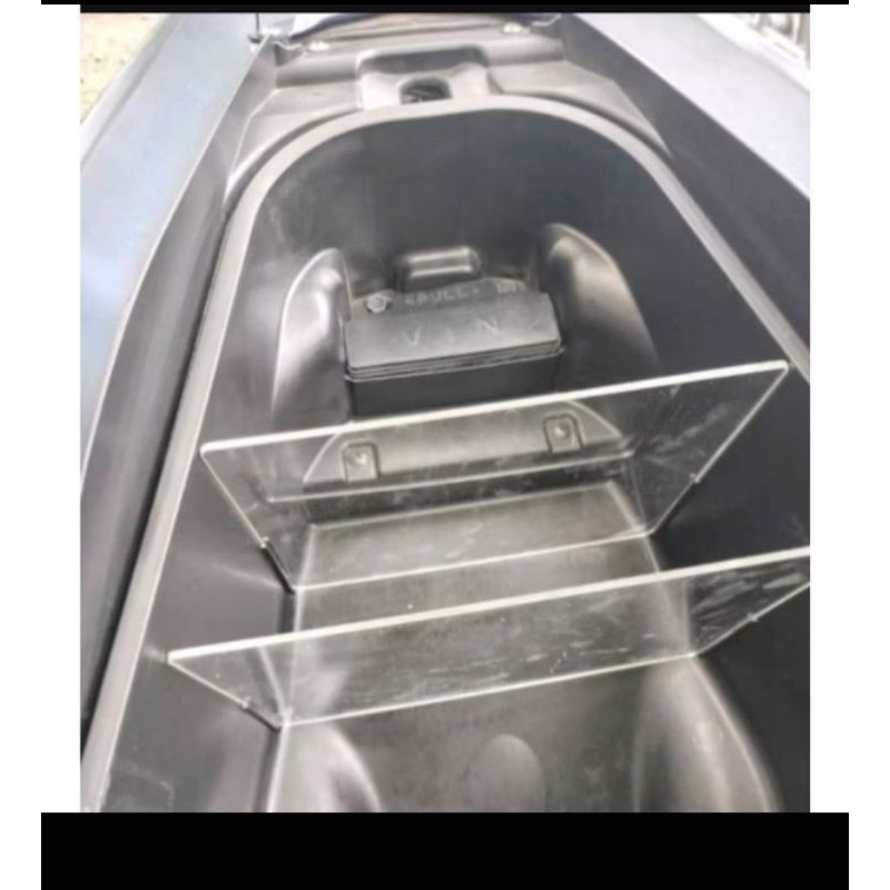 AEROX 155 V1 and V2 V3 Acrylic Ubox Compartment Divider 3mm thickness ...