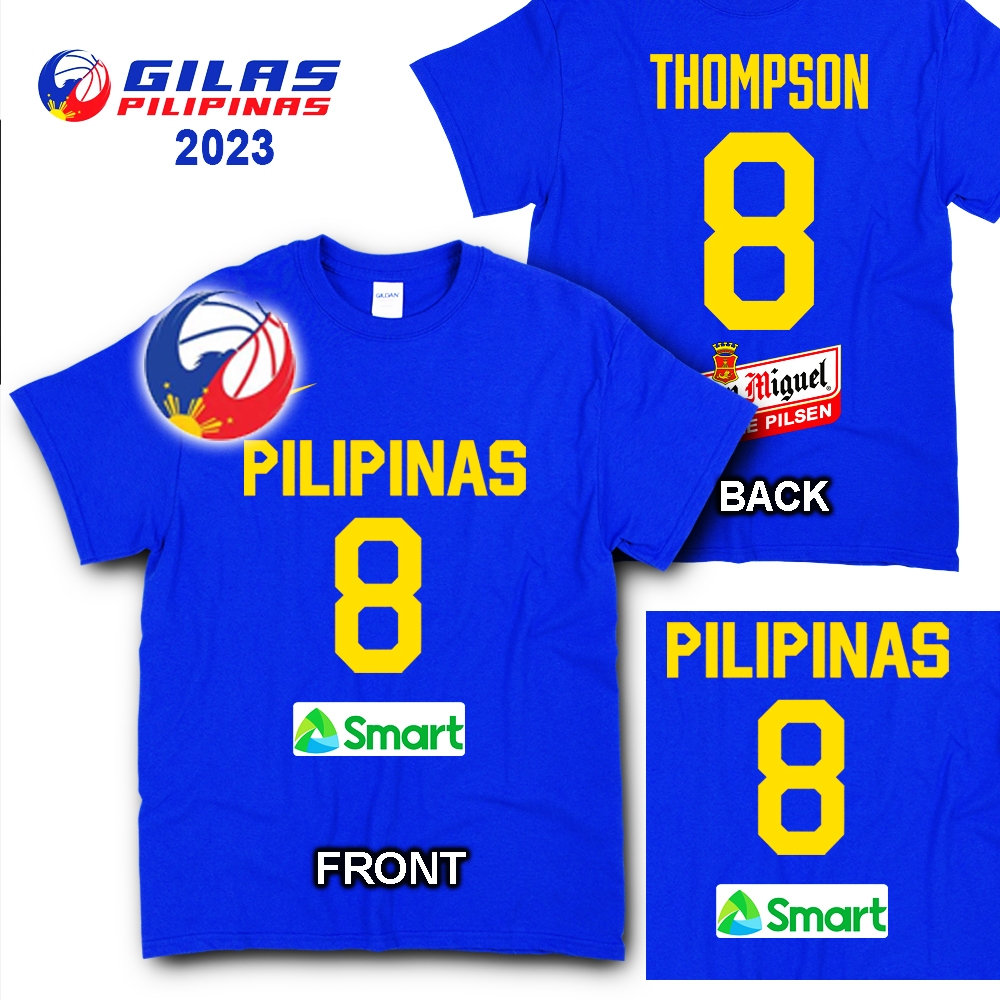 Gilas Pilipinas 2023 Scottie Thompson T-shirt | Shopee Philippines