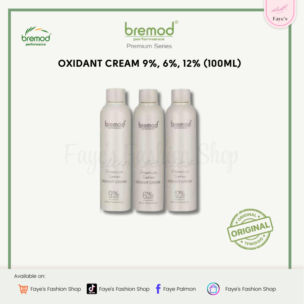 Bremod Premium Oxidant Cream 6% 9% 12% 100mL | Shopee Philippines